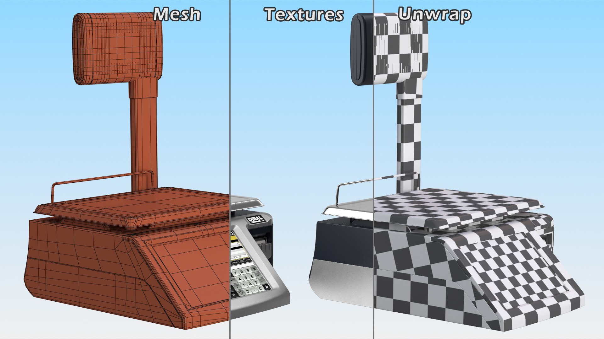 Self Service Scales Collection 3D model - TurboSquid 1919864