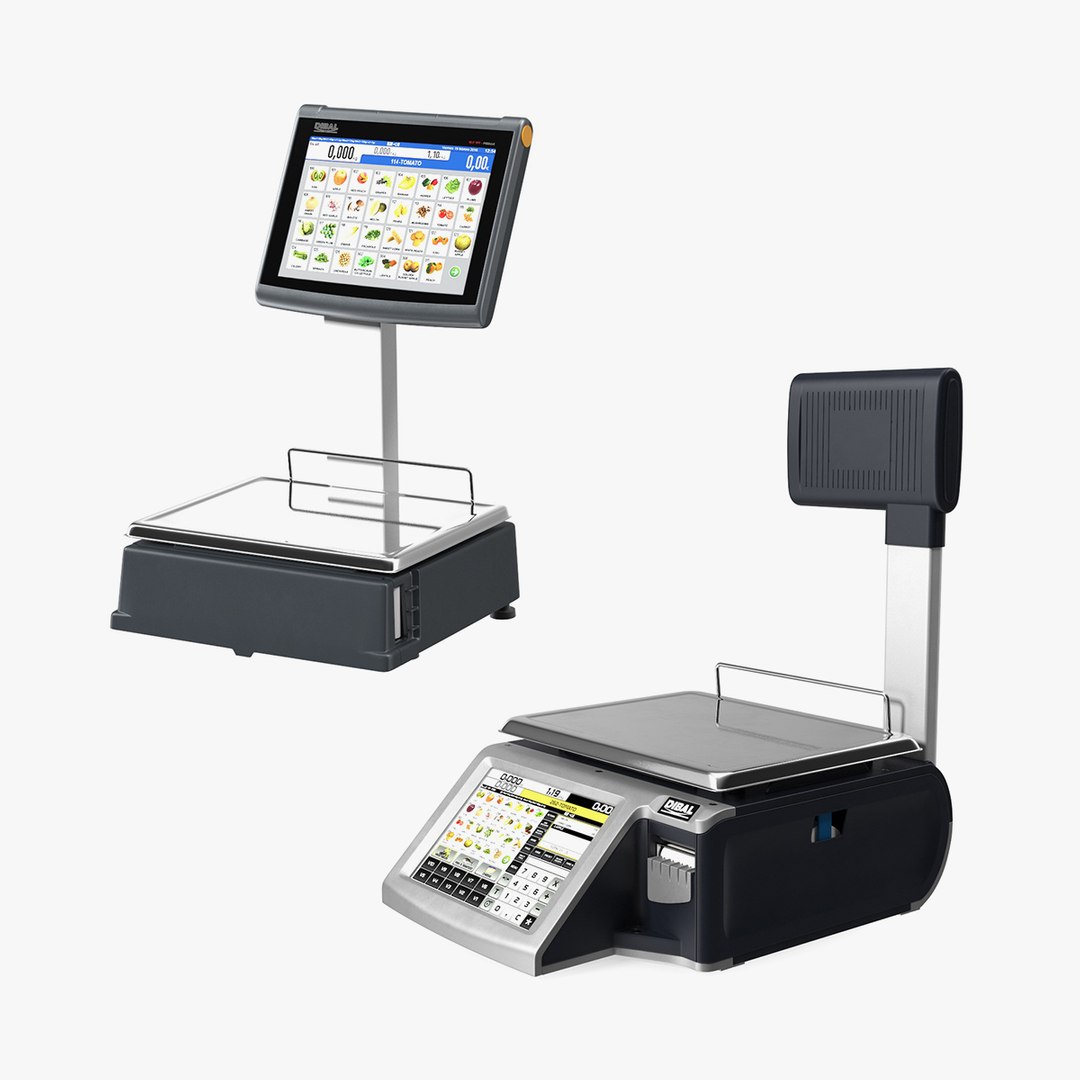 Self Service Scales Collection 3D model - TurboSquid 1919864