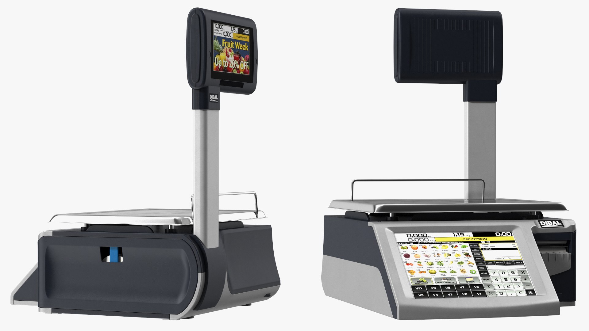 Self Service Scales Collection 3D model - TurboSquid 1919864