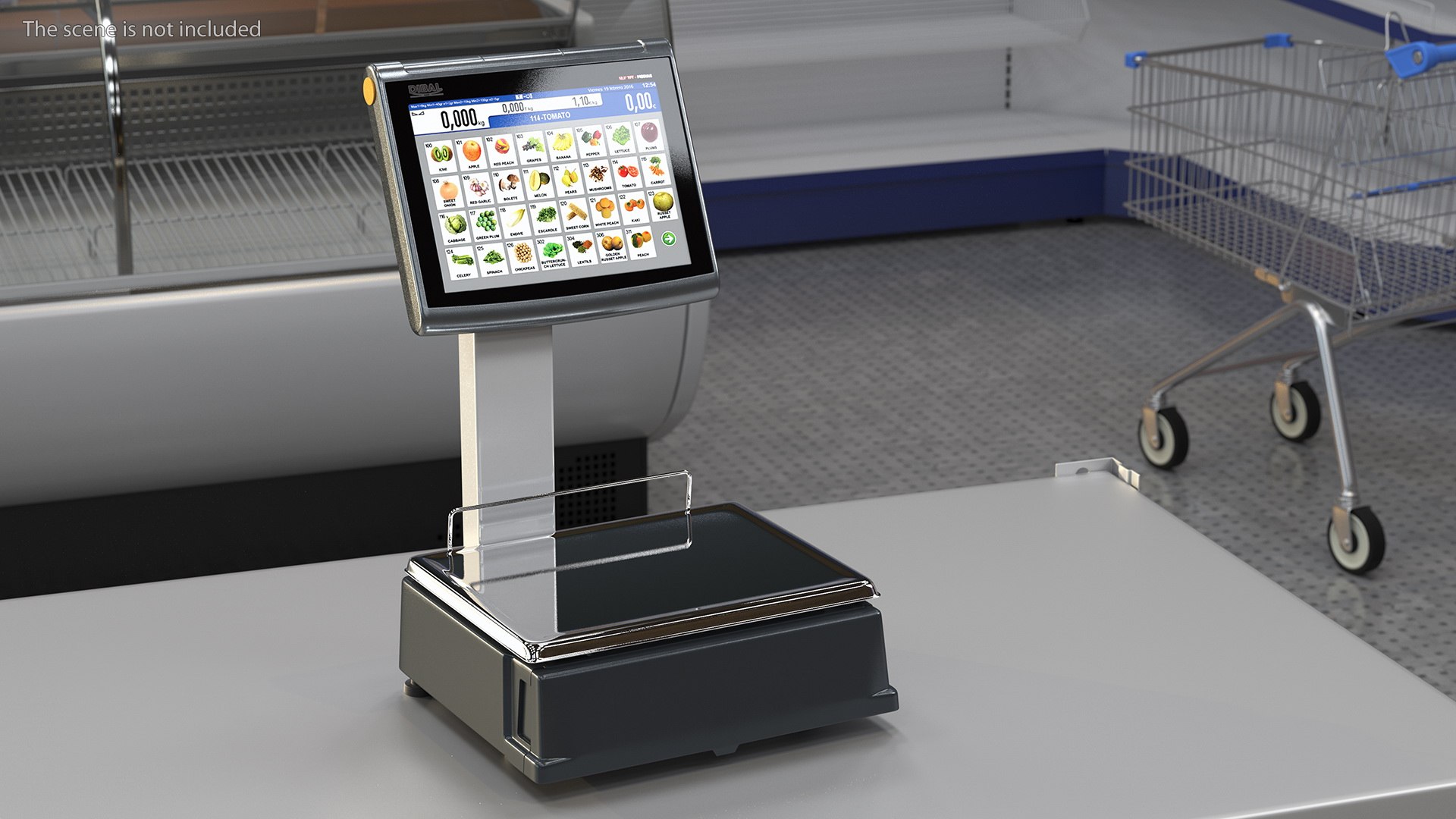 Self Service Scales Collection 3D Model - TurboSquid 1919864