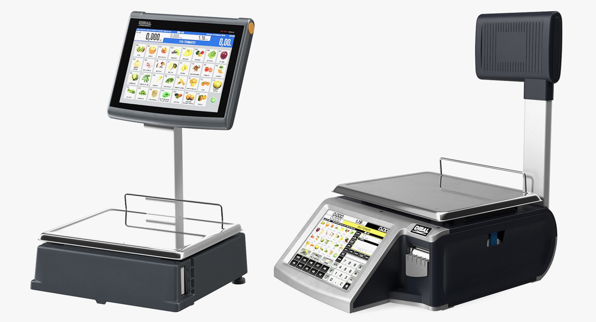 Self Service Scales Collection 3D Model - TurboSquid 1919864