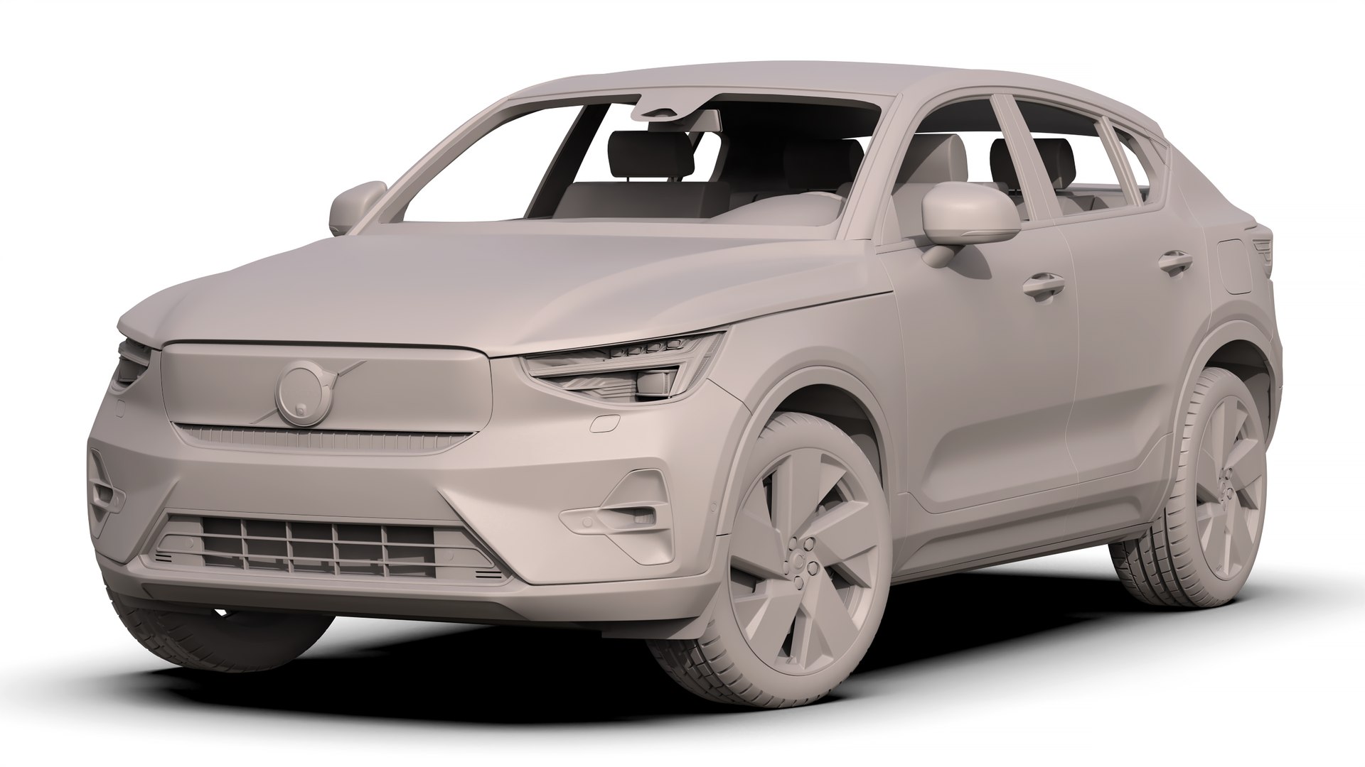 Volvo C40 Recharge 2022 3D Model - TurboSquid 1776148