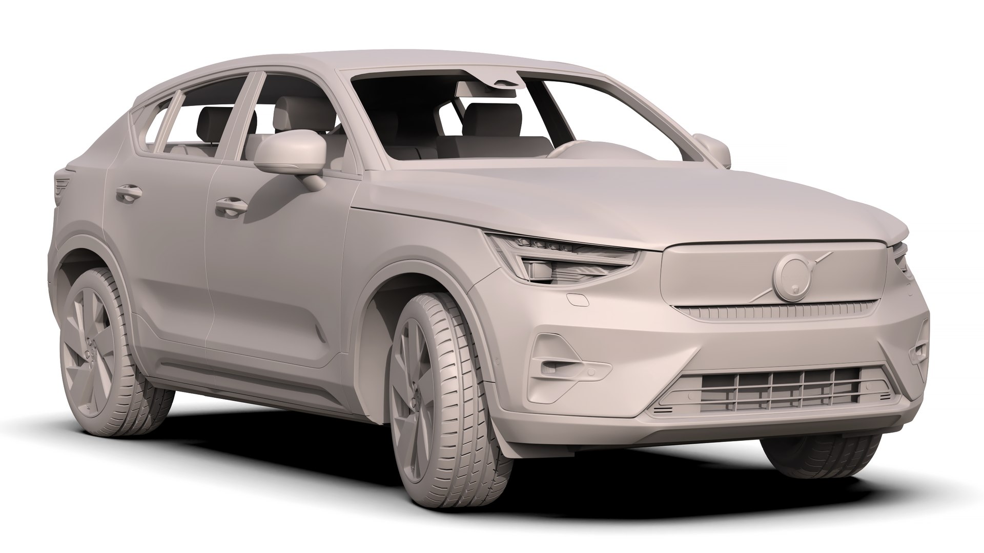 Volvo C40 Recharge 2022 3D Model - TurboSquid 1776148
