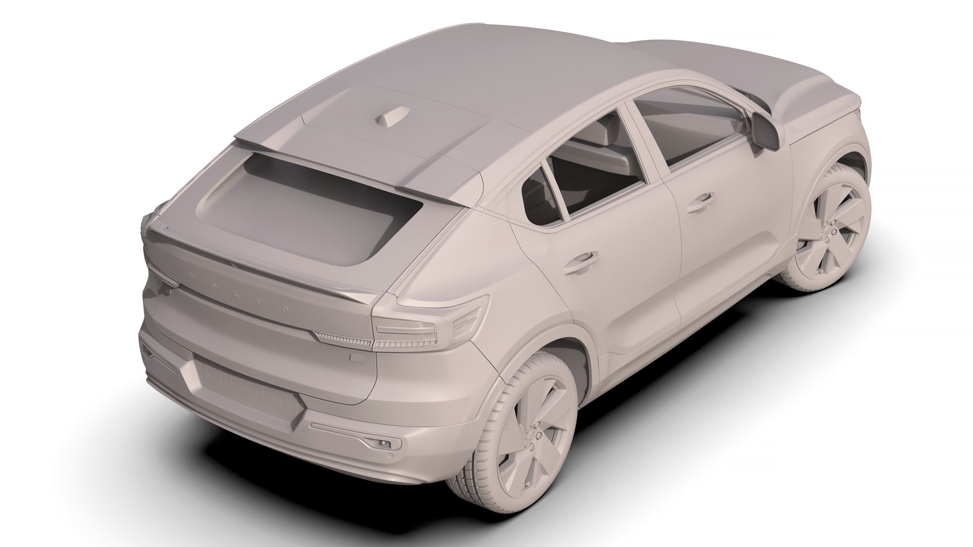 Volvo C40 Recharge 2022 3D Model - TurboSquid 1776148