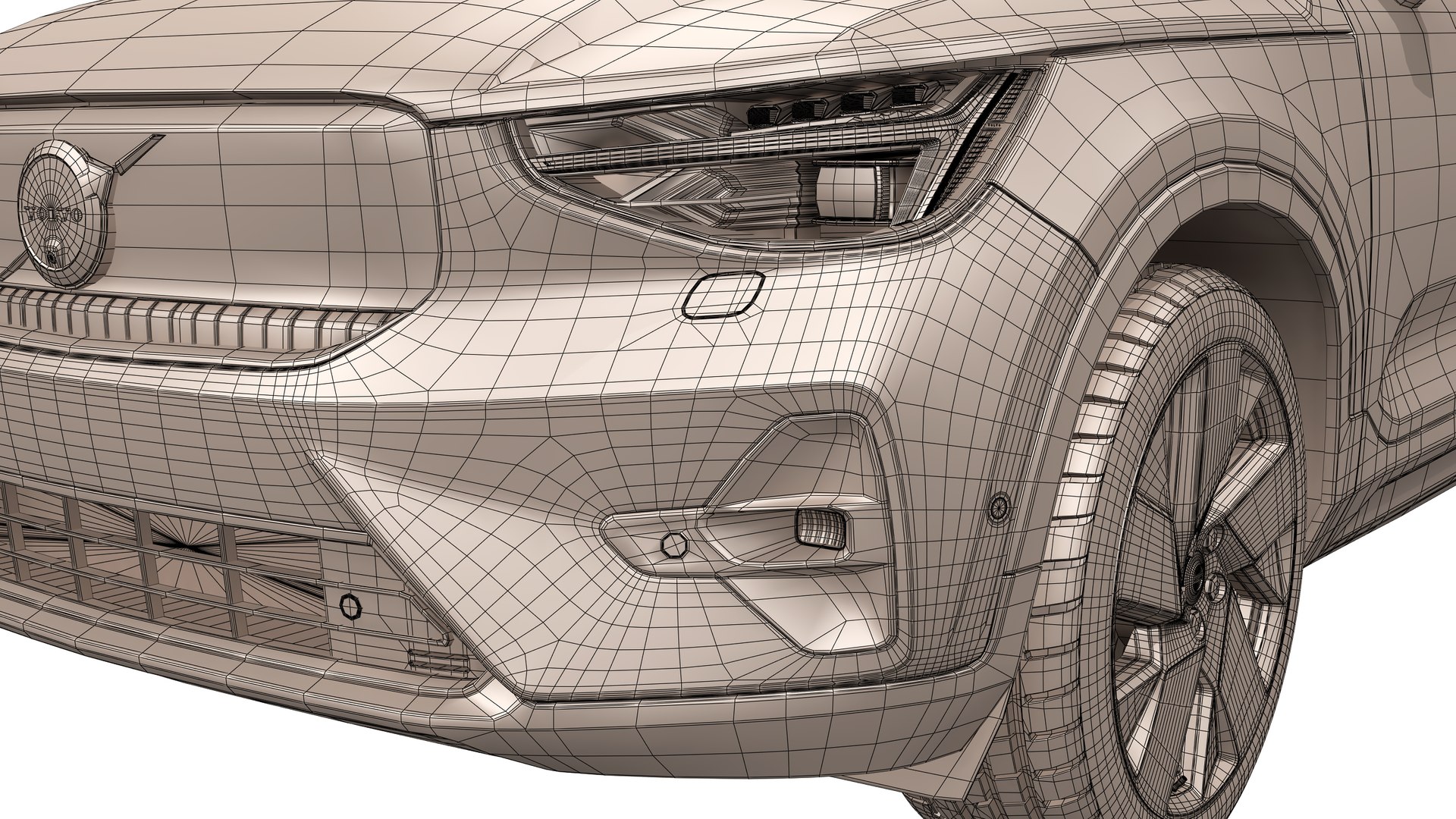 Volvo C40 Recharge 2022 3D Model - TurboSquid 1776148