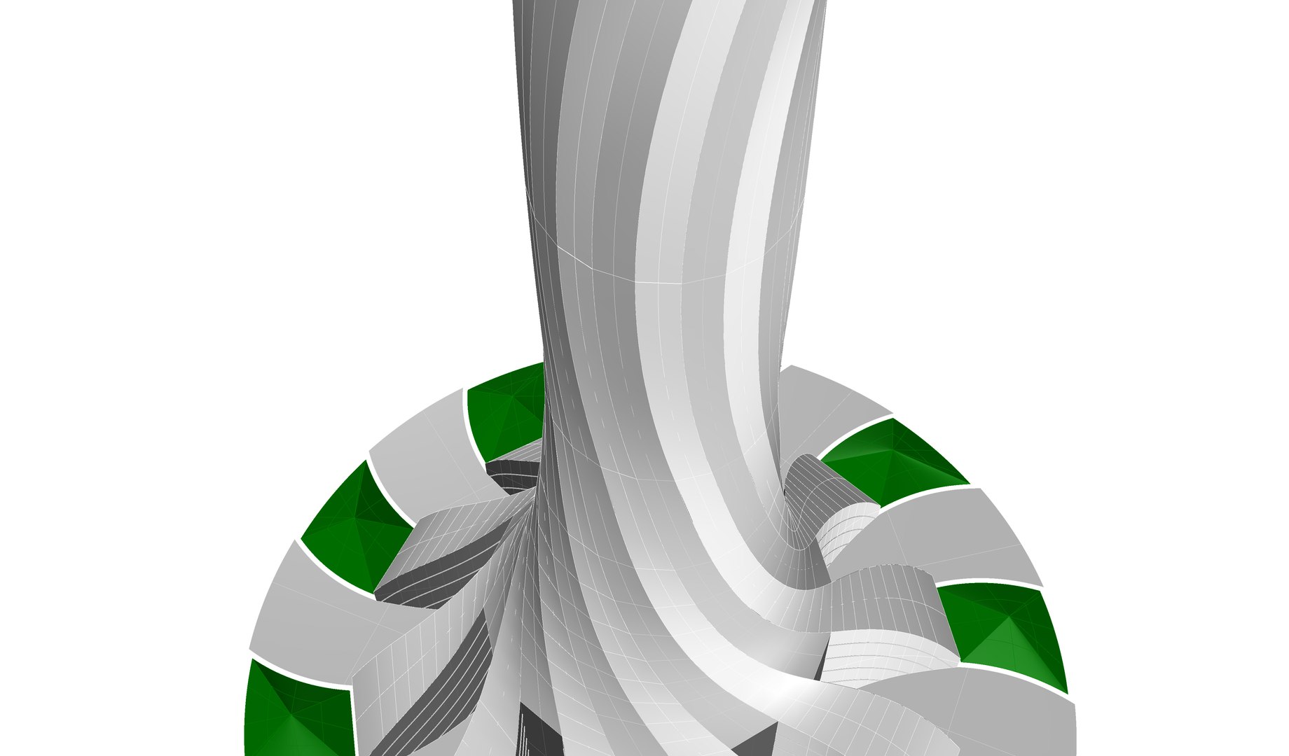 3D Model Squid Parametric Skyscraper - TurboSquid 1834751