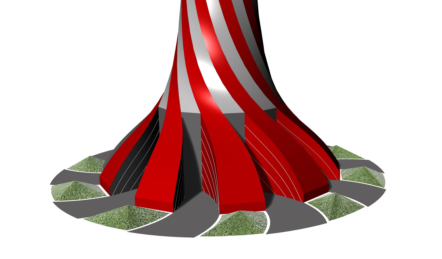 3D Model Squid Parametric Skyscraper - TurboSquid 1834751