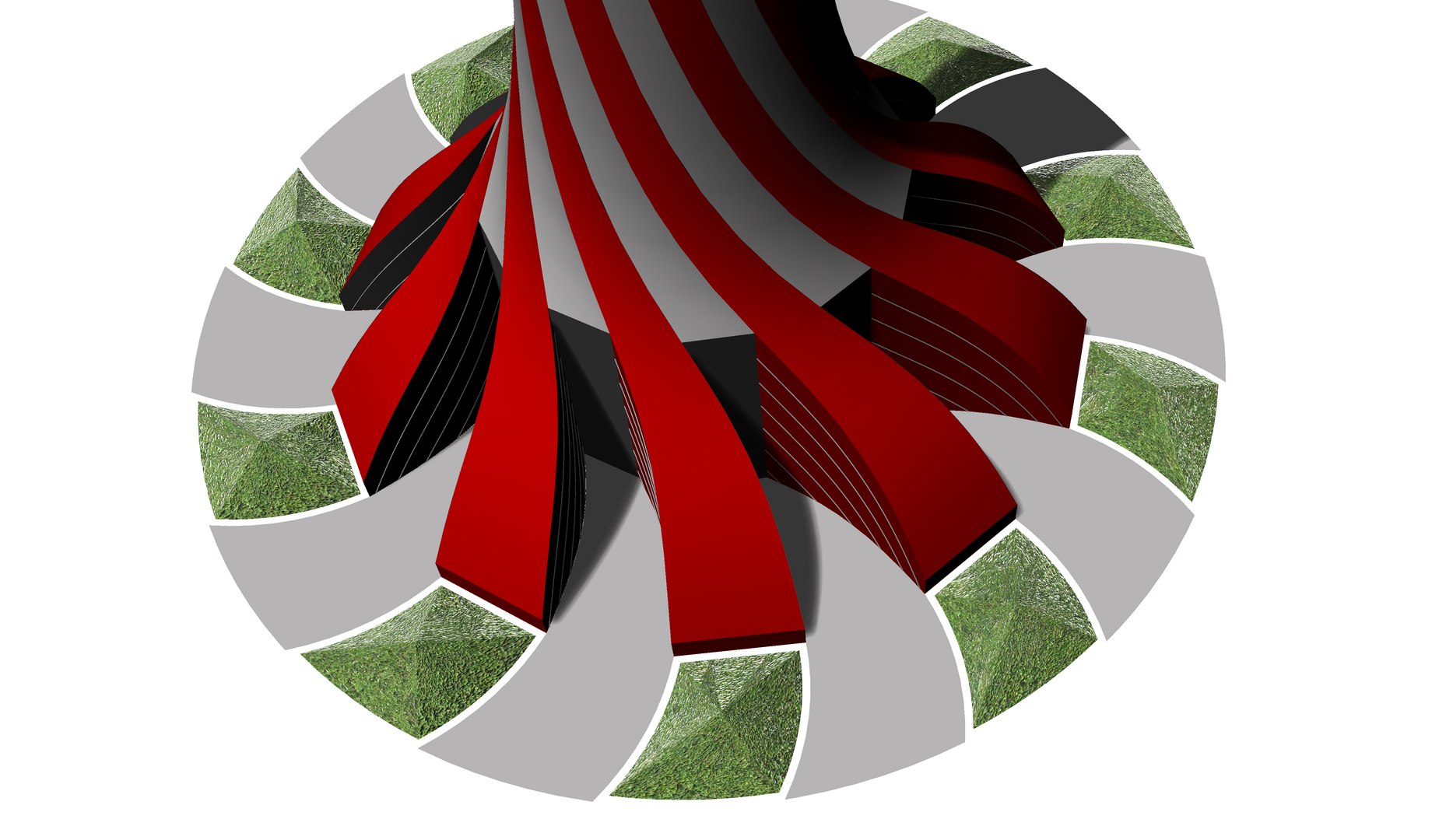 3D Model Squid Parametric Skyscraper - TurboSquid 1834751