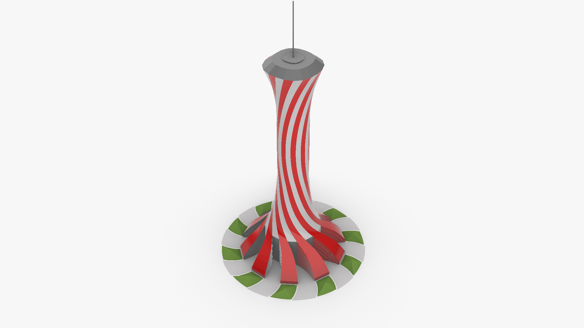 3D Model Squid Parametric Skyscraper - TurboSquid 1834751