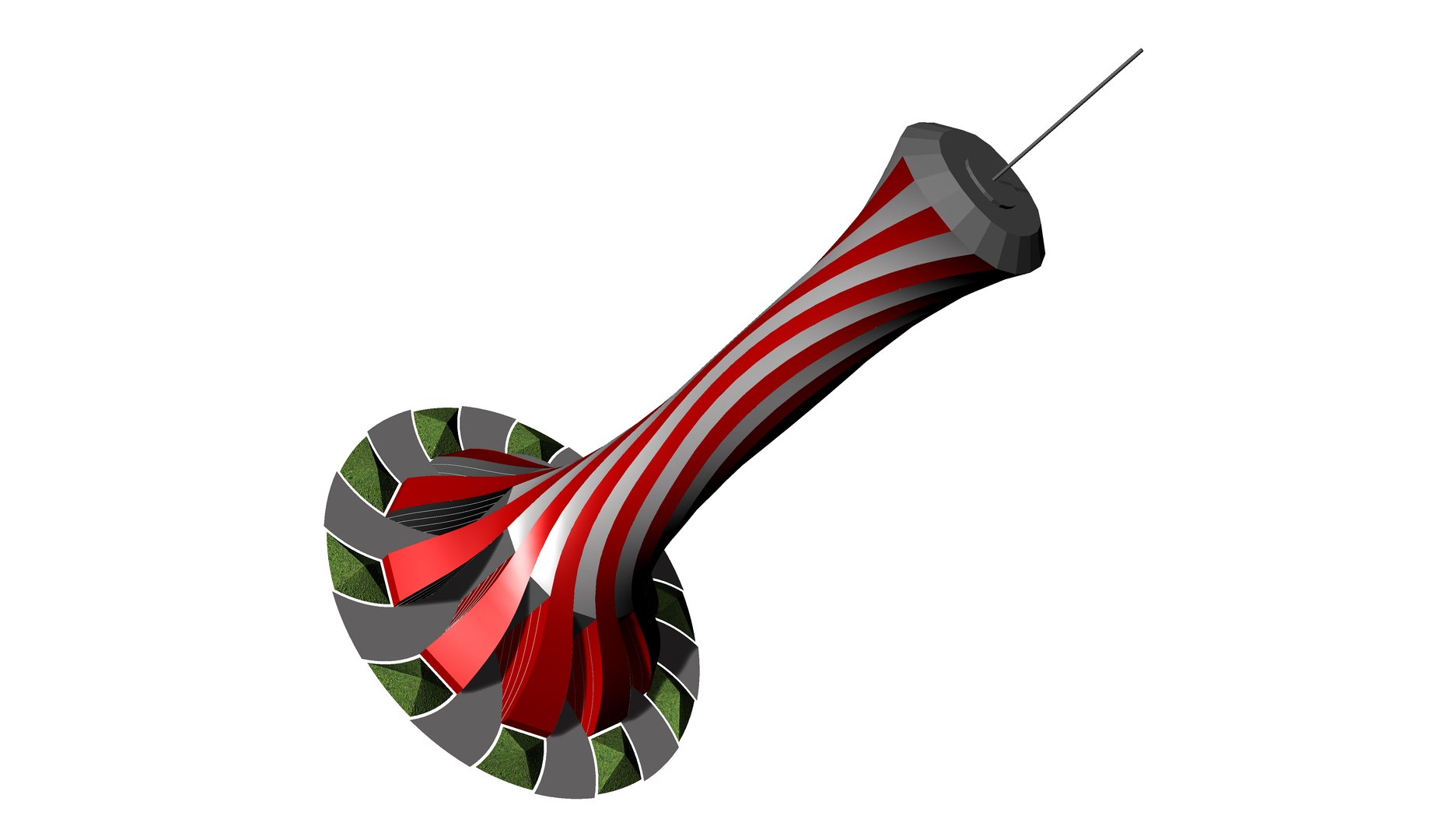 3D Model Squid Parametric Skyscraper - TurboSquid 1834751