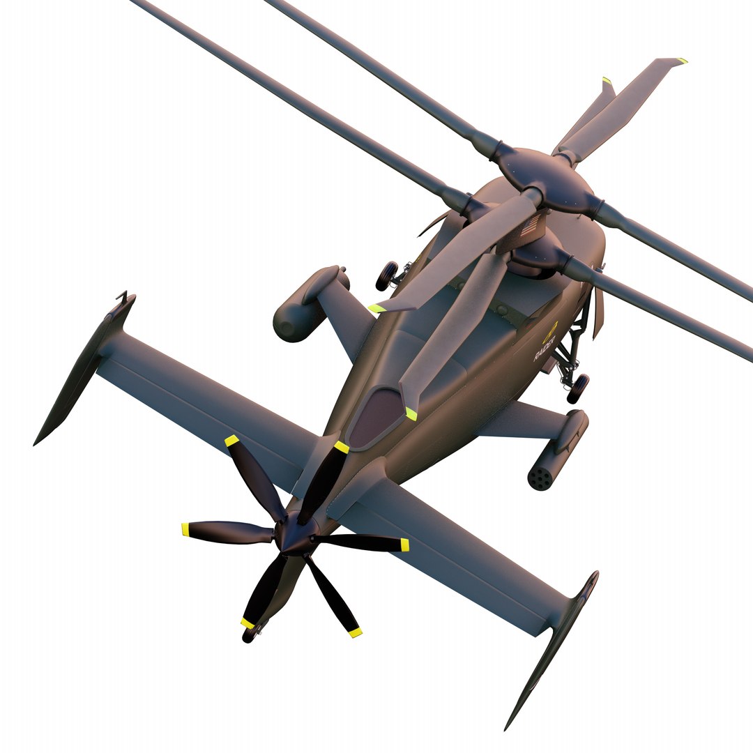 3ds Sikorsky S-97 Raider