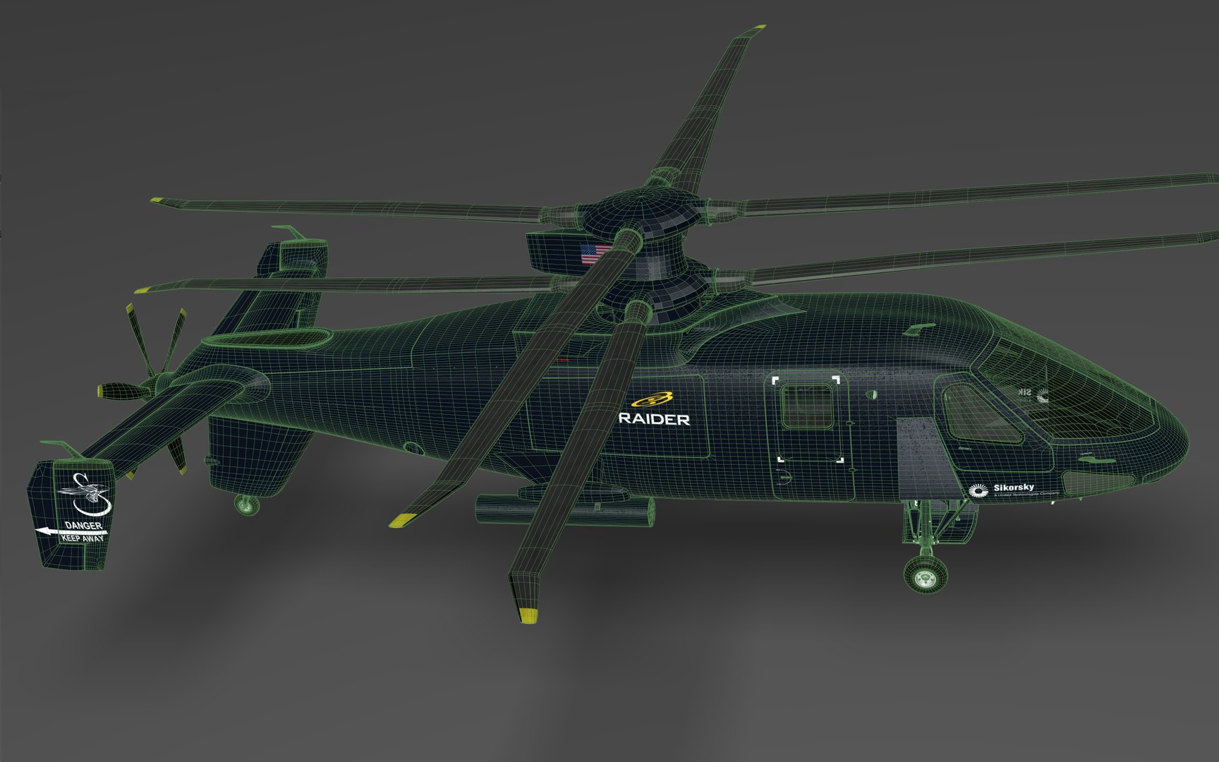 3ds sikorsky s-97 raider