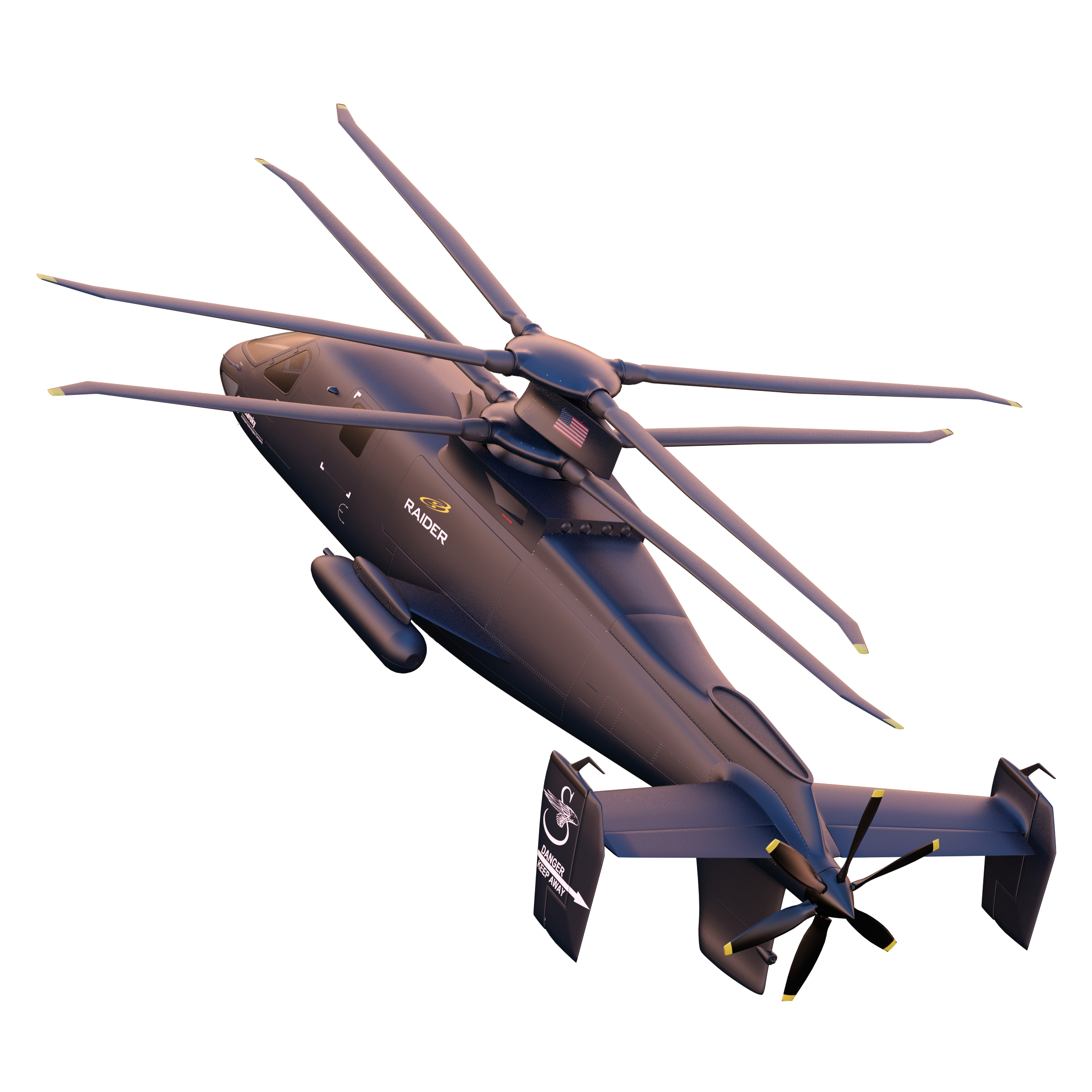 3ds sikorsky s-97 raider