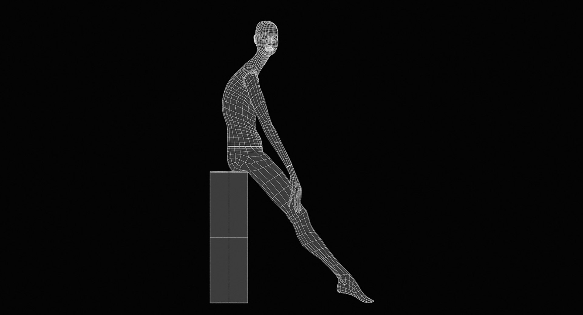 Bonaveri Mannequin Aloof Pose Model