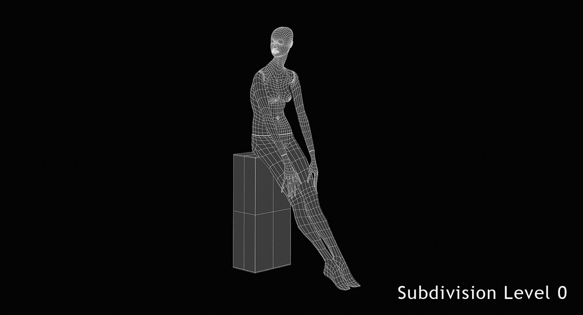 Bonaveri Mannequin Aloof Pose Model