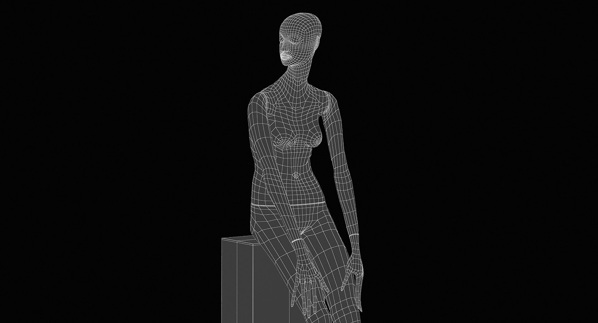 Bonaveri Mannequin Aloof Pose Model