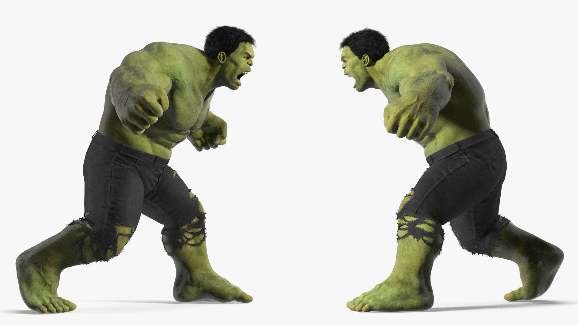3D Hulk Rage Roar Fur For Maya - TurboSquid 2425198