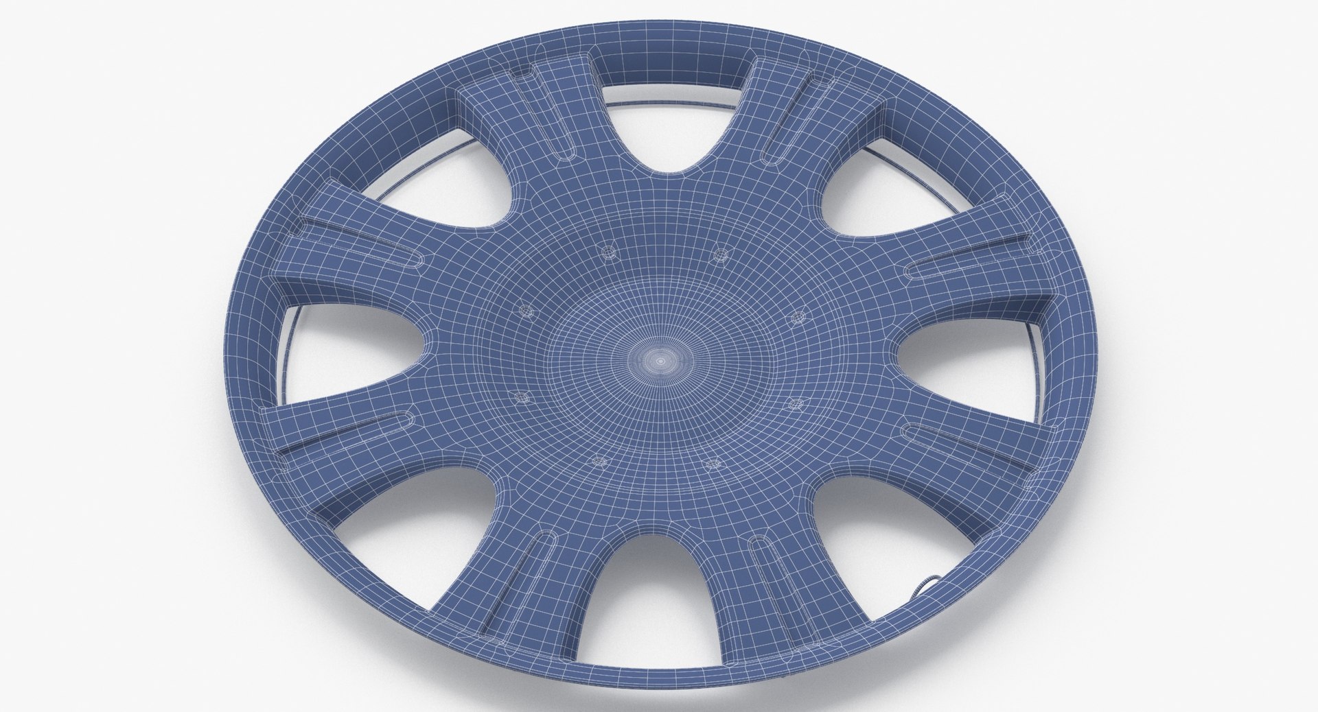 3D Hubcap 02 Dirty Discarded Damaged Broken Model - TurboSquid 2027261