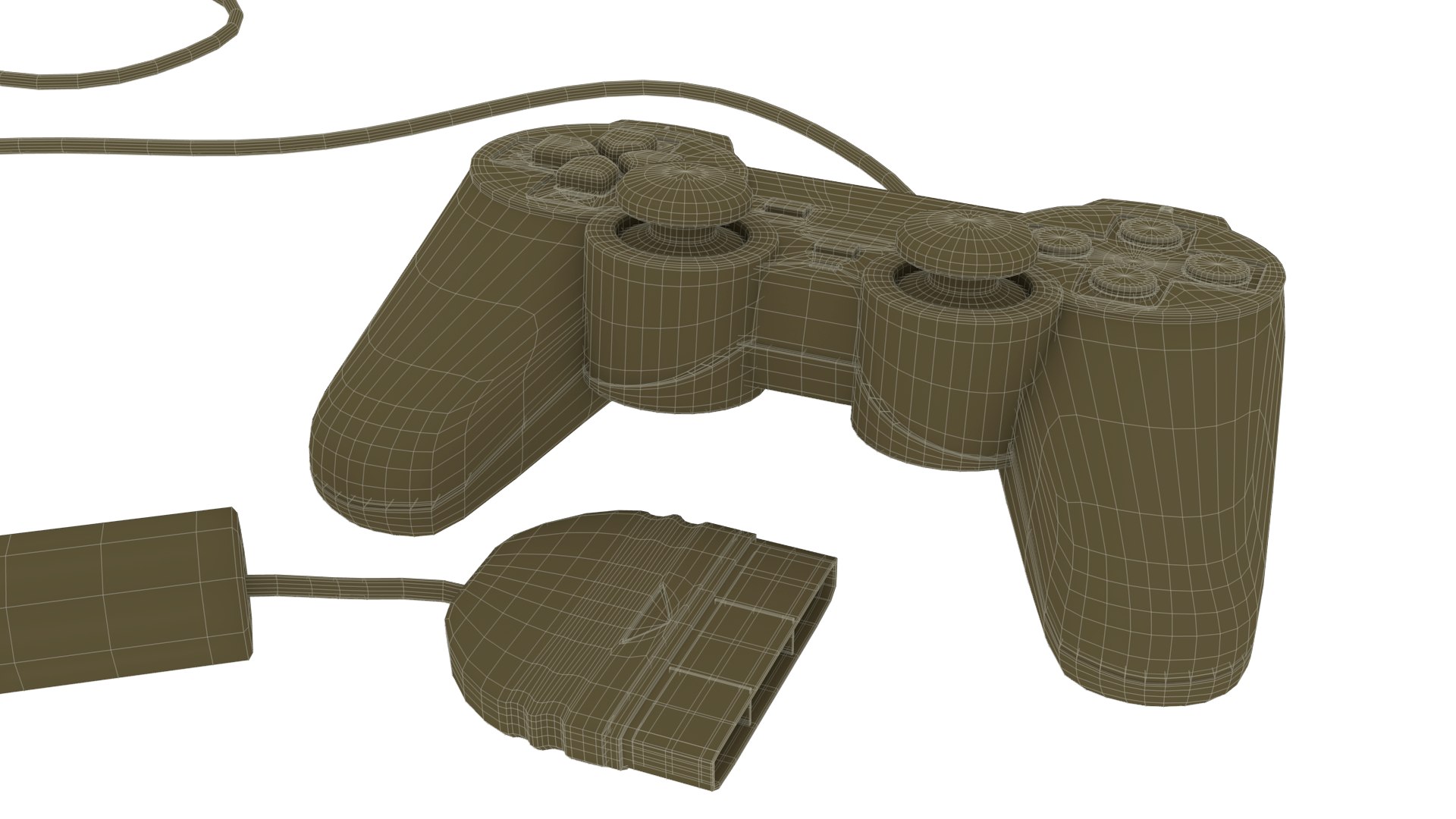 Controller Playstation 3d Model