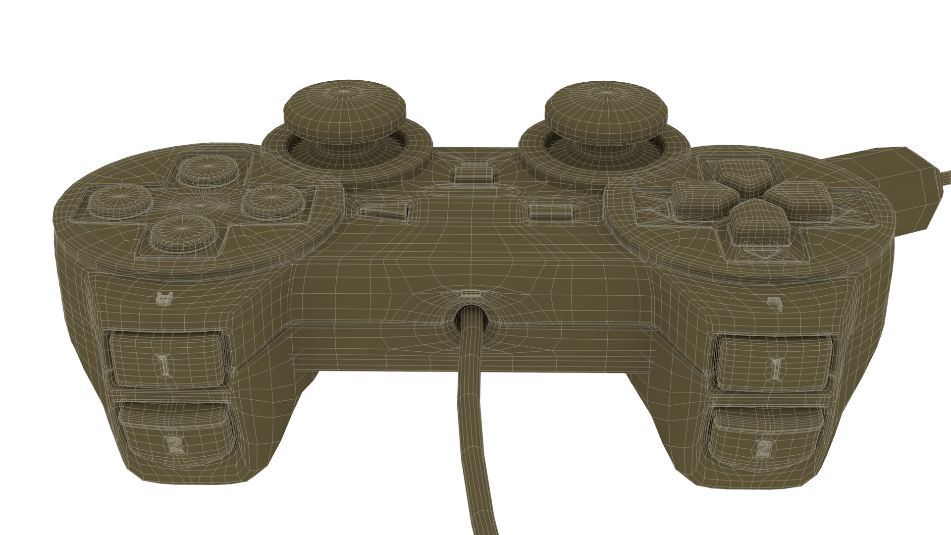 Controller Playstation 3d Model
