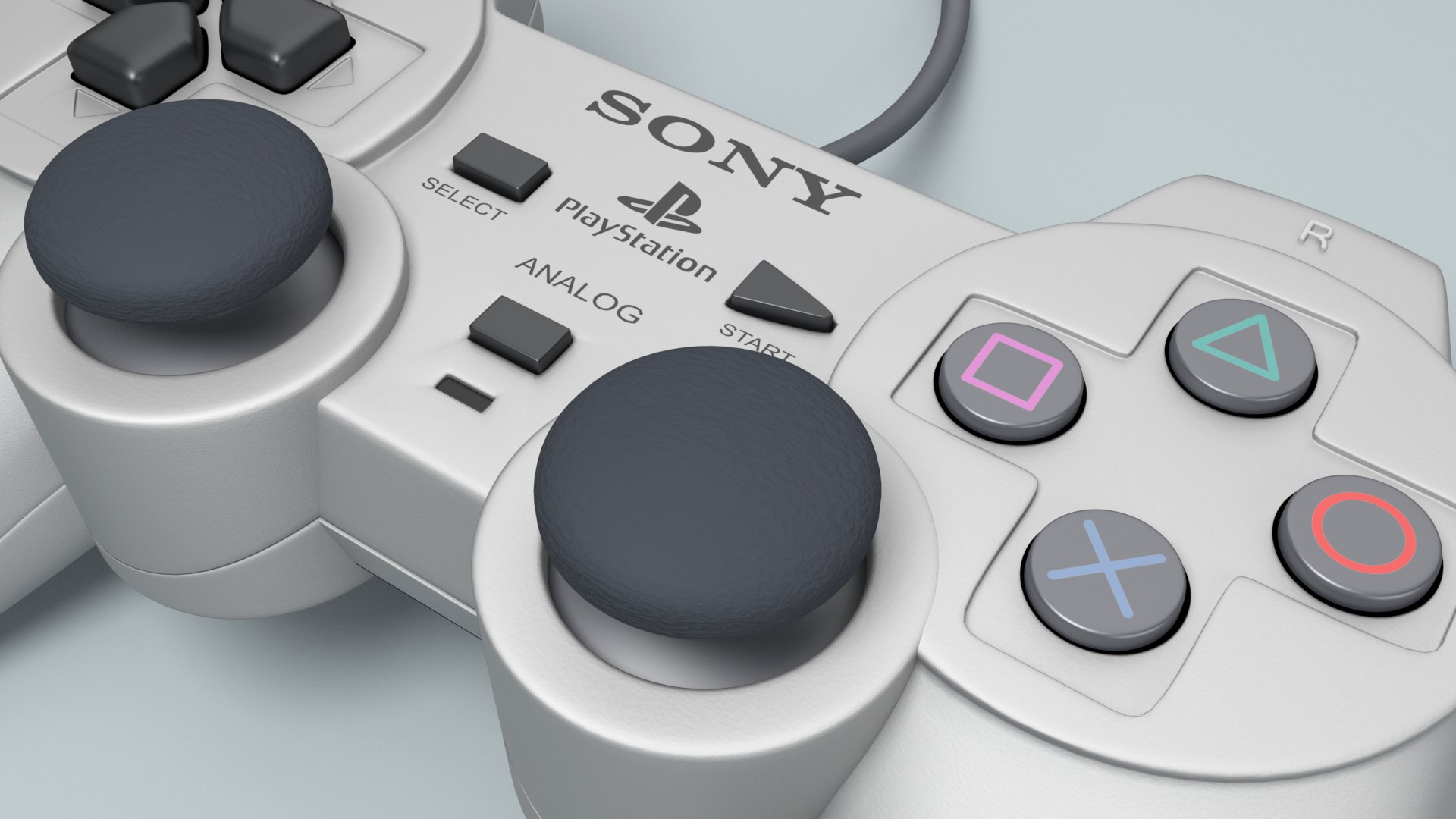 Controller Playstation 3d Model