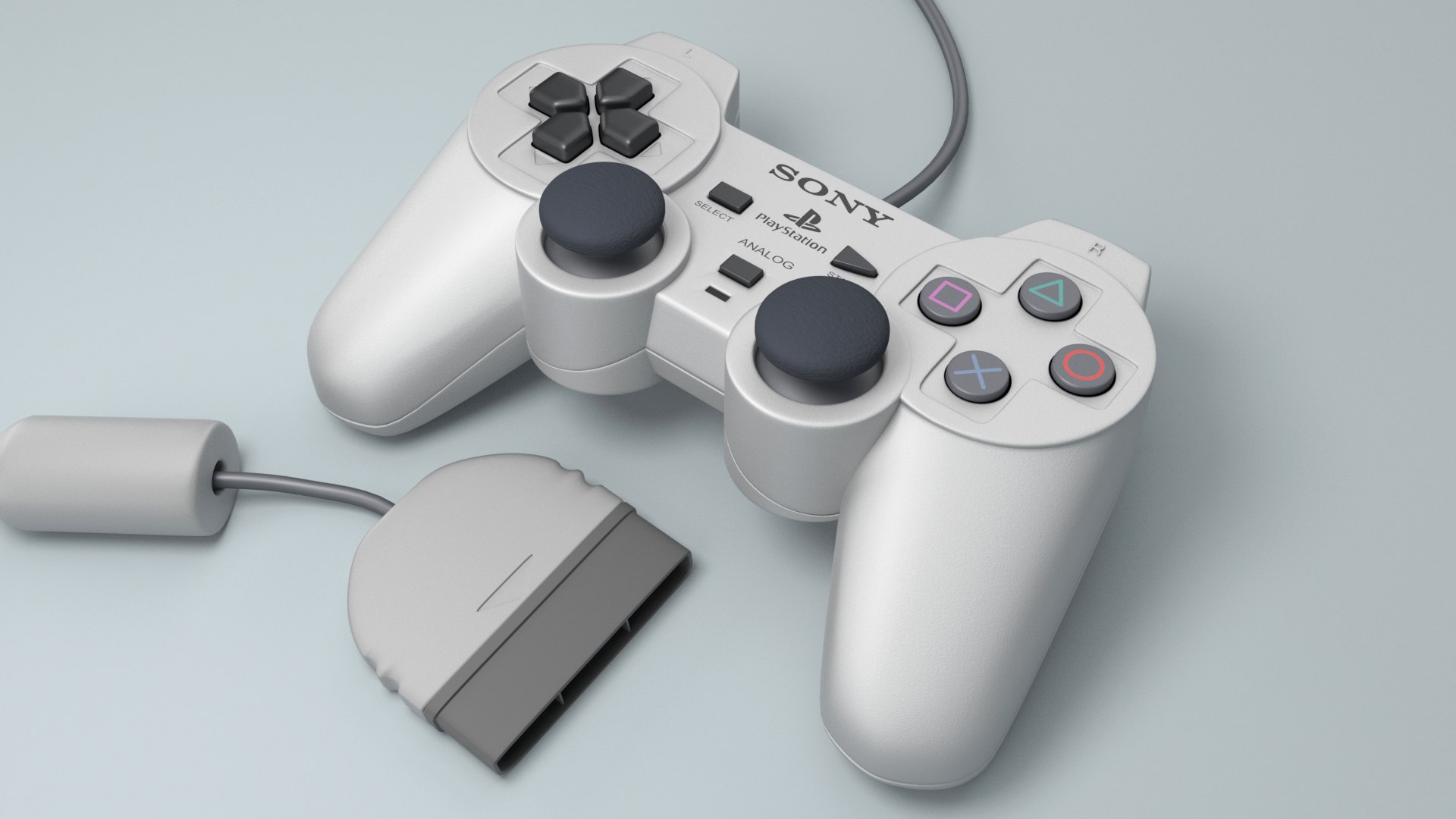 Controller Playstation 3d Model