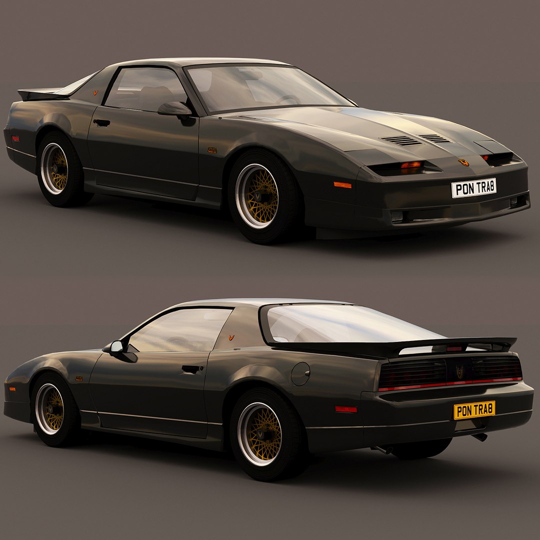 modelo 3d pontiac trans am 1987 - TurboSquid 2223093