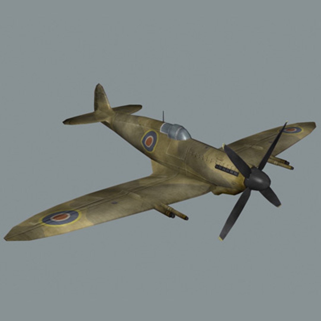 Spitfire 3d Max
