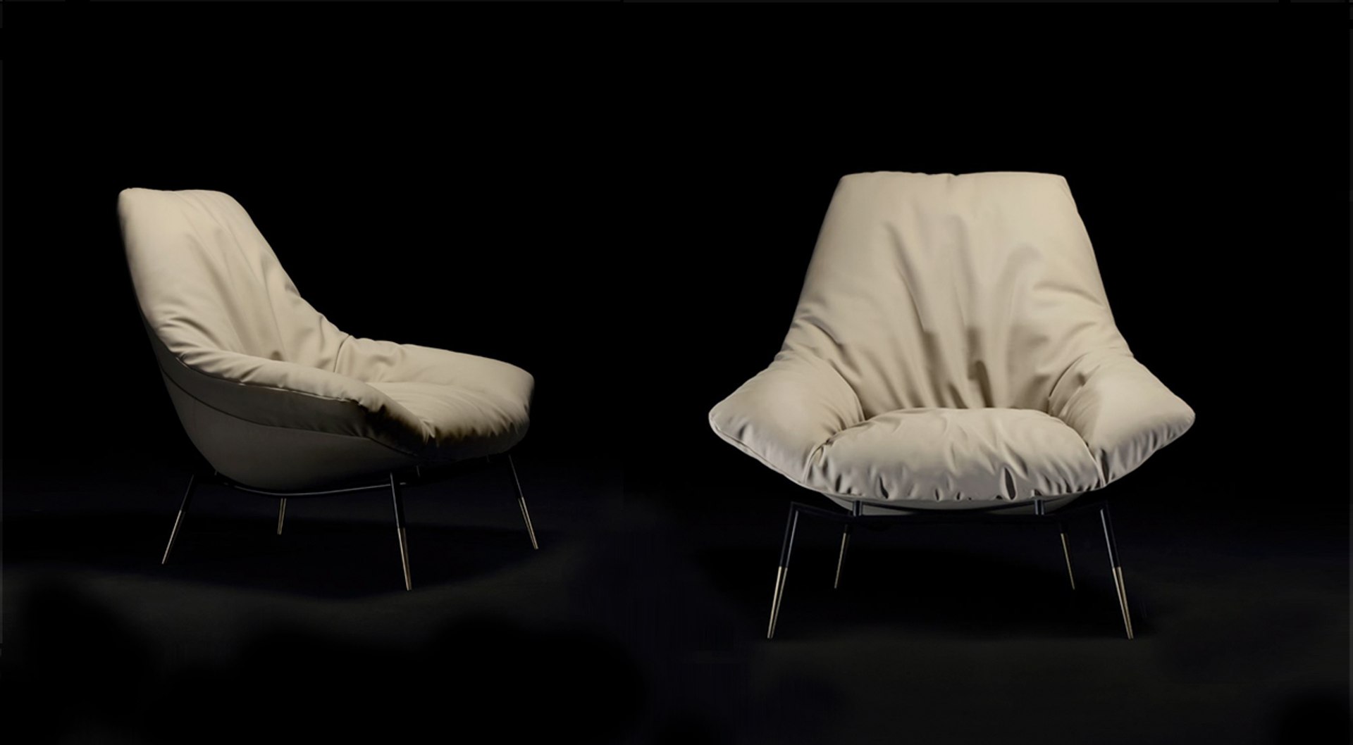 Belfiore arm chair 3D model - TurboSquid 2057084