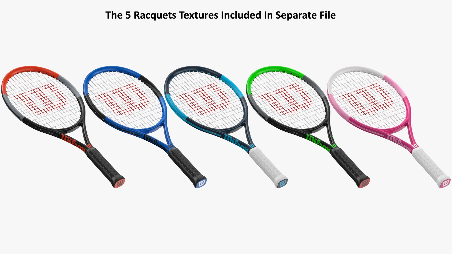 3D Tennis Racquet 02 - TurboSquid 1973954