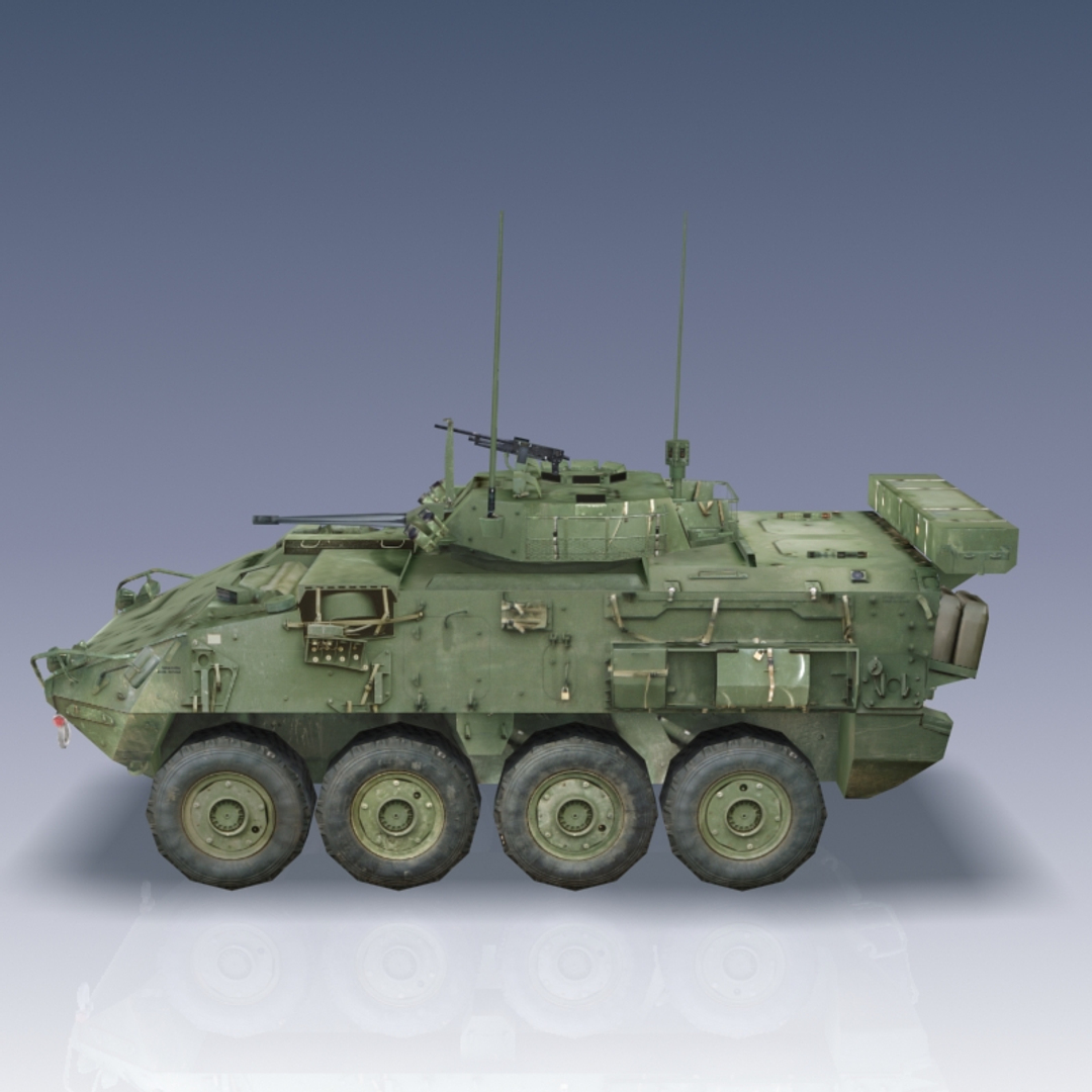 3d Lav Iii Light Armoured Model