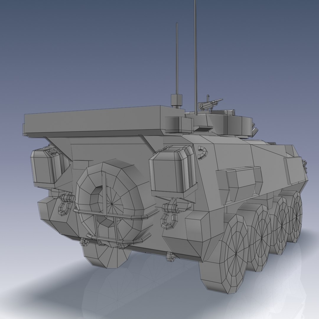 3d Lav Iii Light Armoured Model