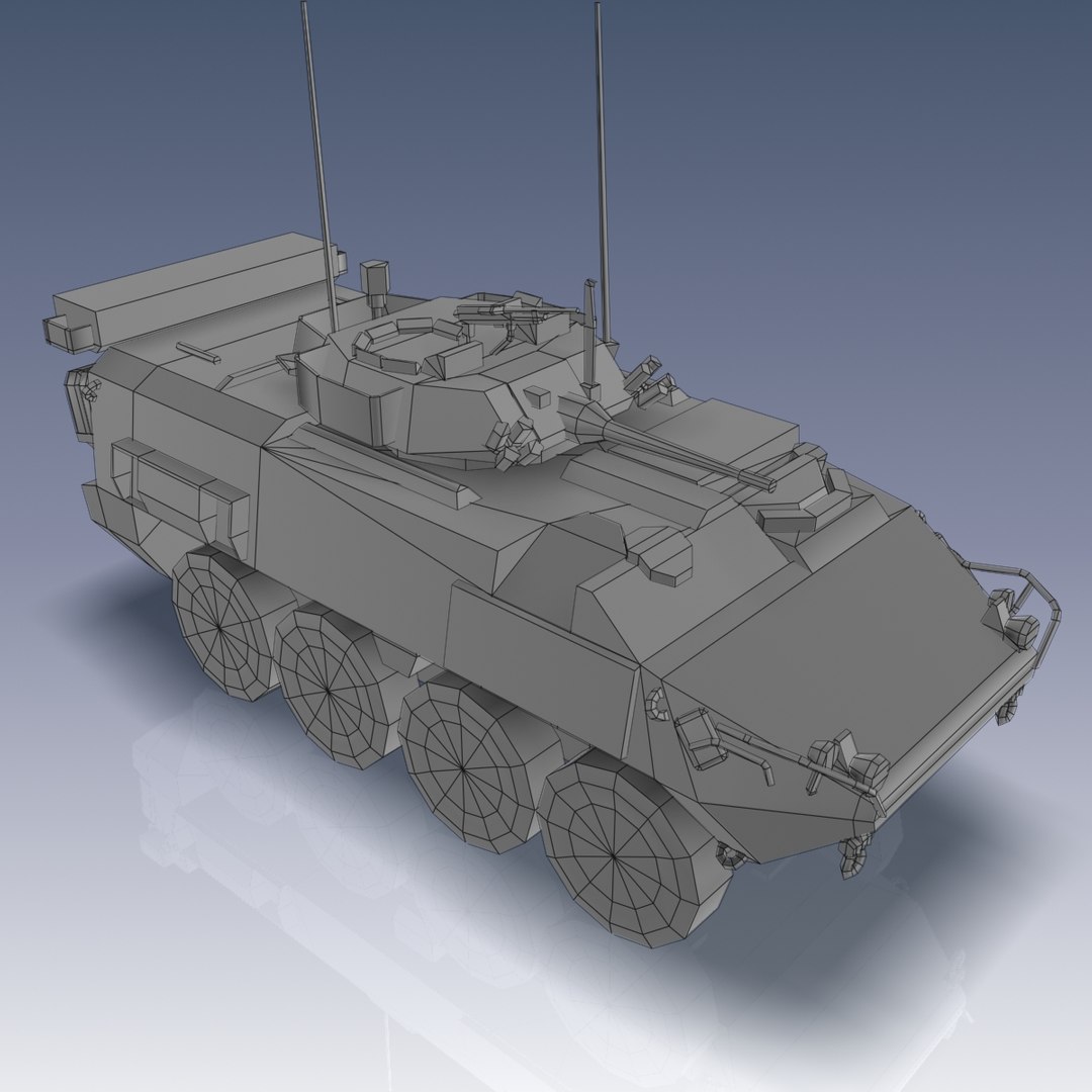 3d Lav Iii Light Armoured Model