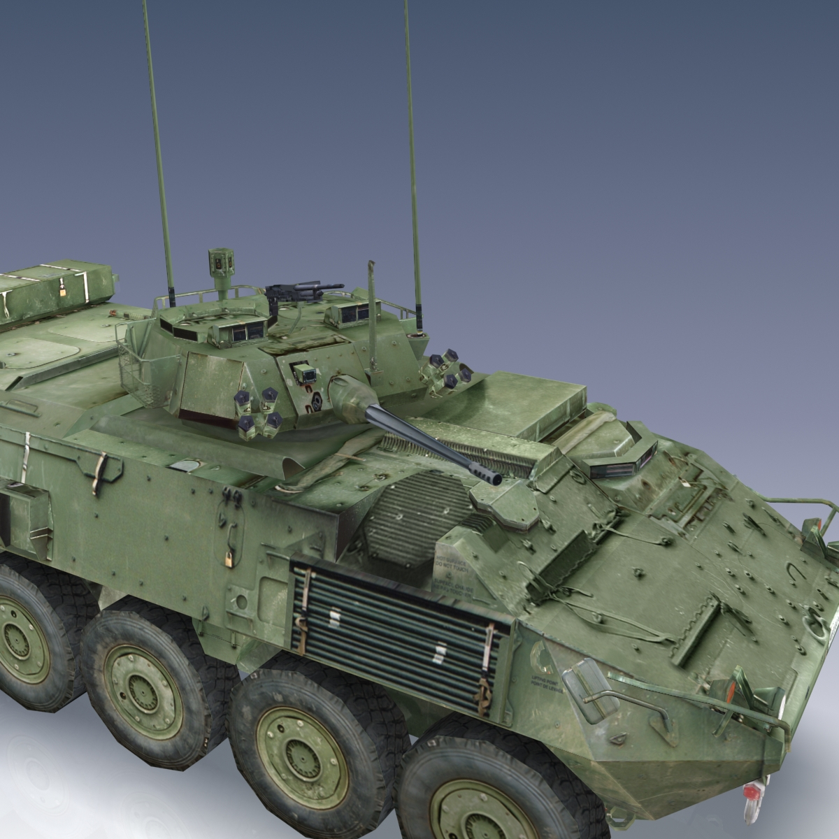 3d lav iii light armoured model