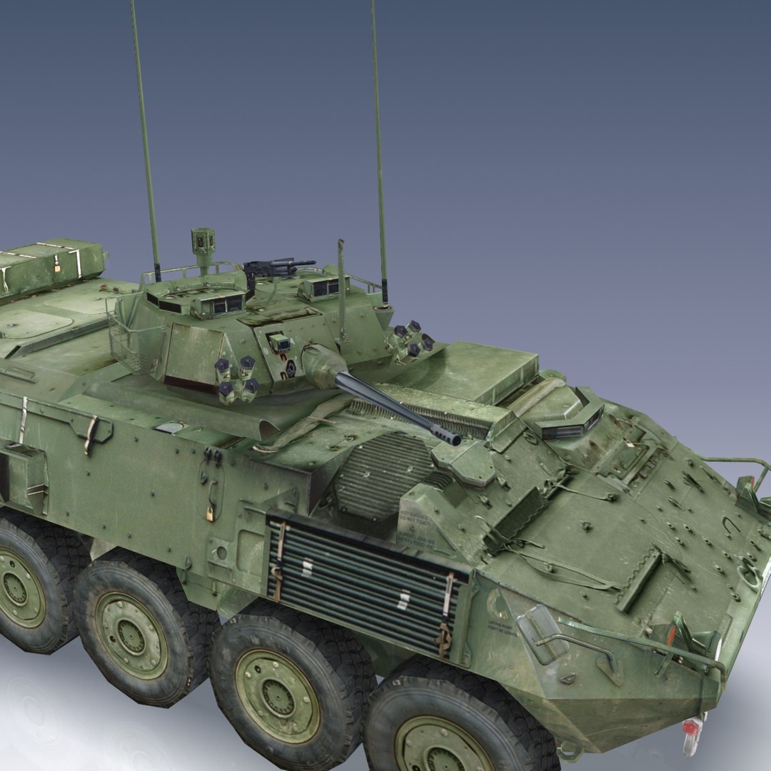 3d Lav Iii Light Armoured Model