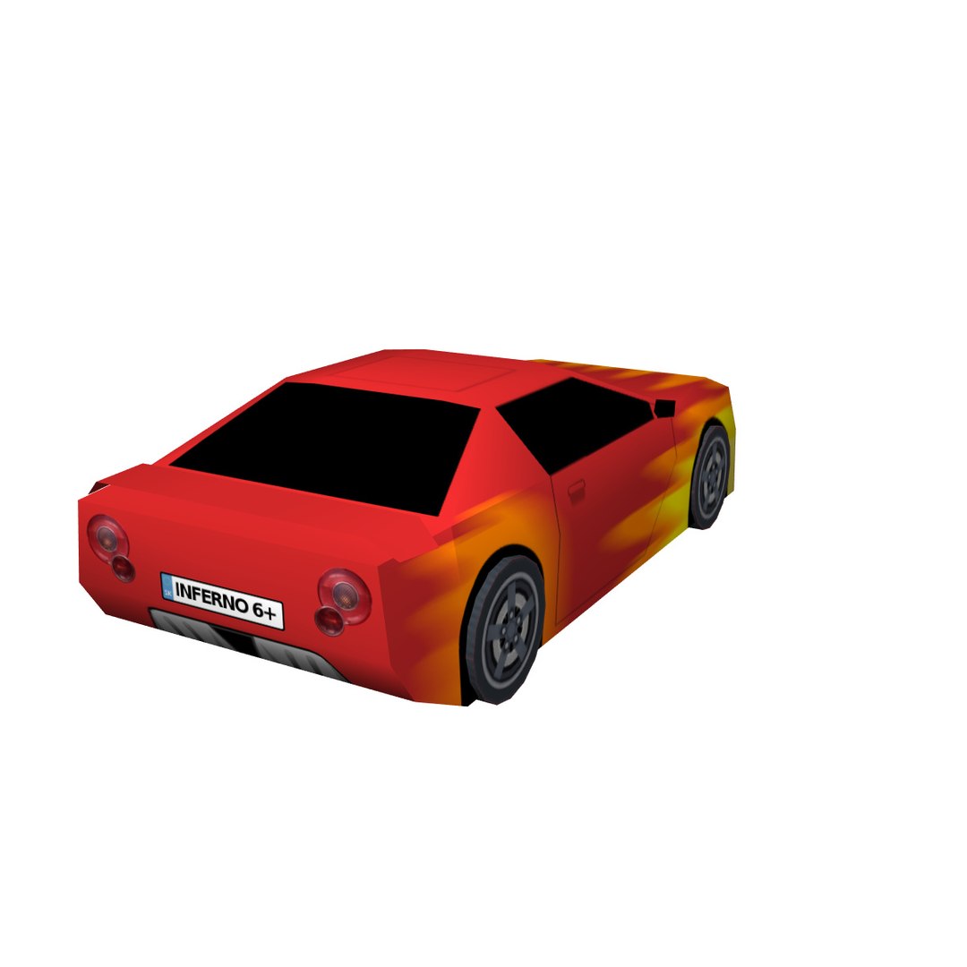 Sports car inferno 3D model - TurboSquid 1501037