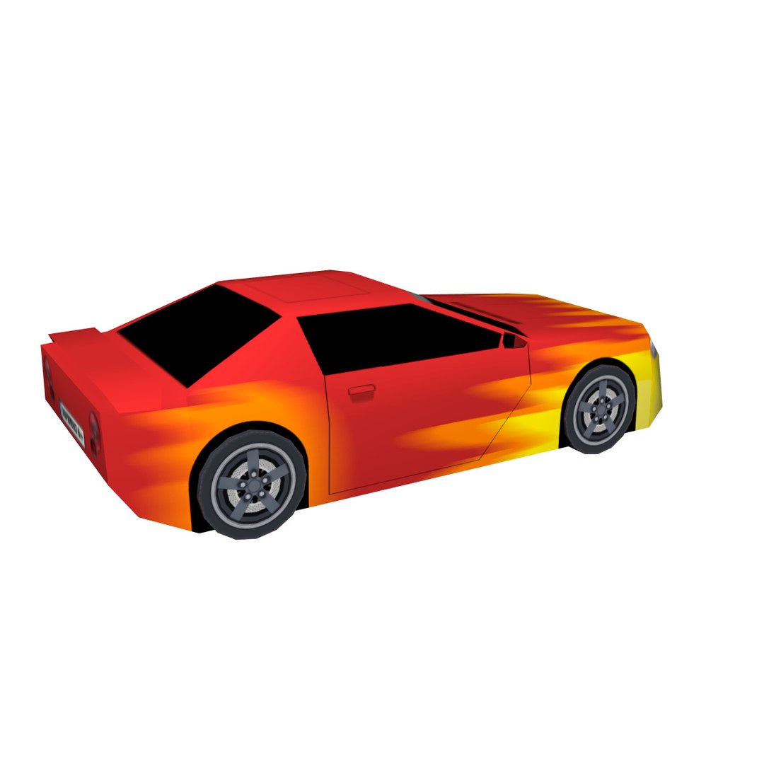 Sports car inferno 3D model - TurboSquid 1501037