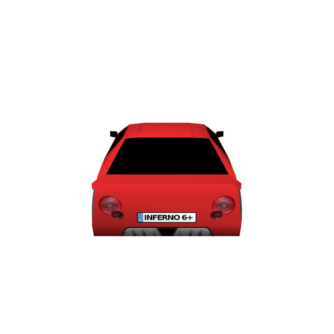 Sports car inferno 3D model - TurboSquid 1501037