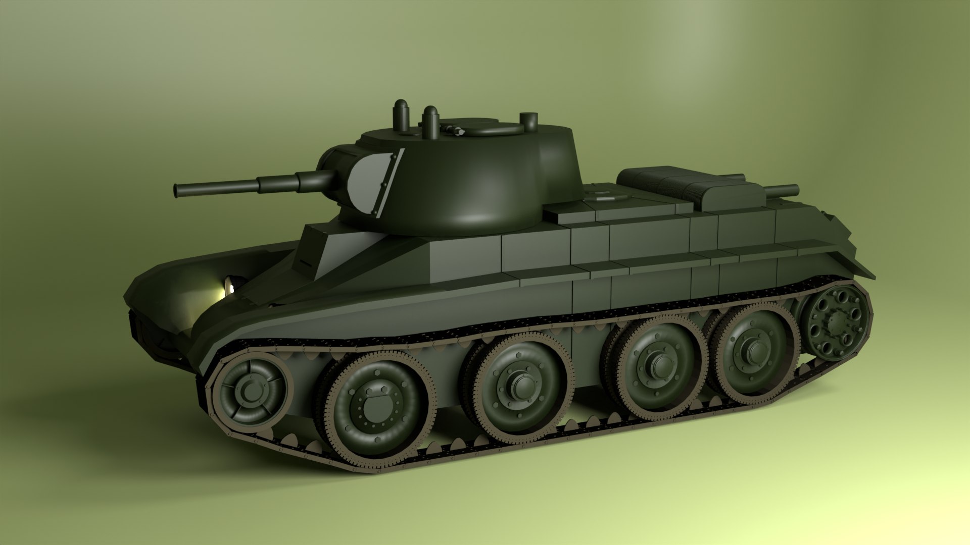 3D BT-7 - TurboSquid 2295250