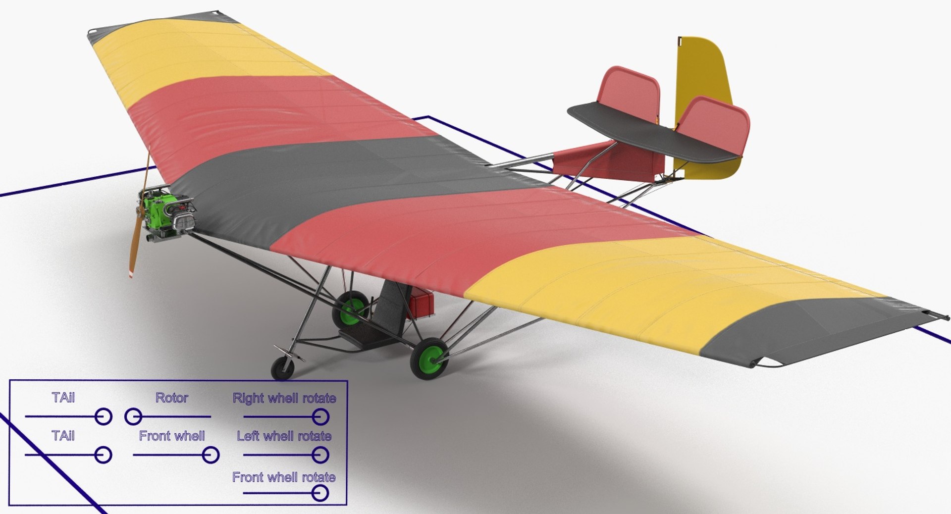 Ultralight Aircraft Chotia Weedhopper Max