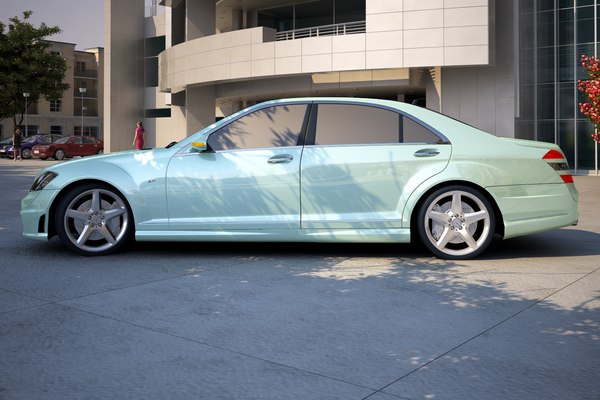mercedes benz s65 amg 3d max