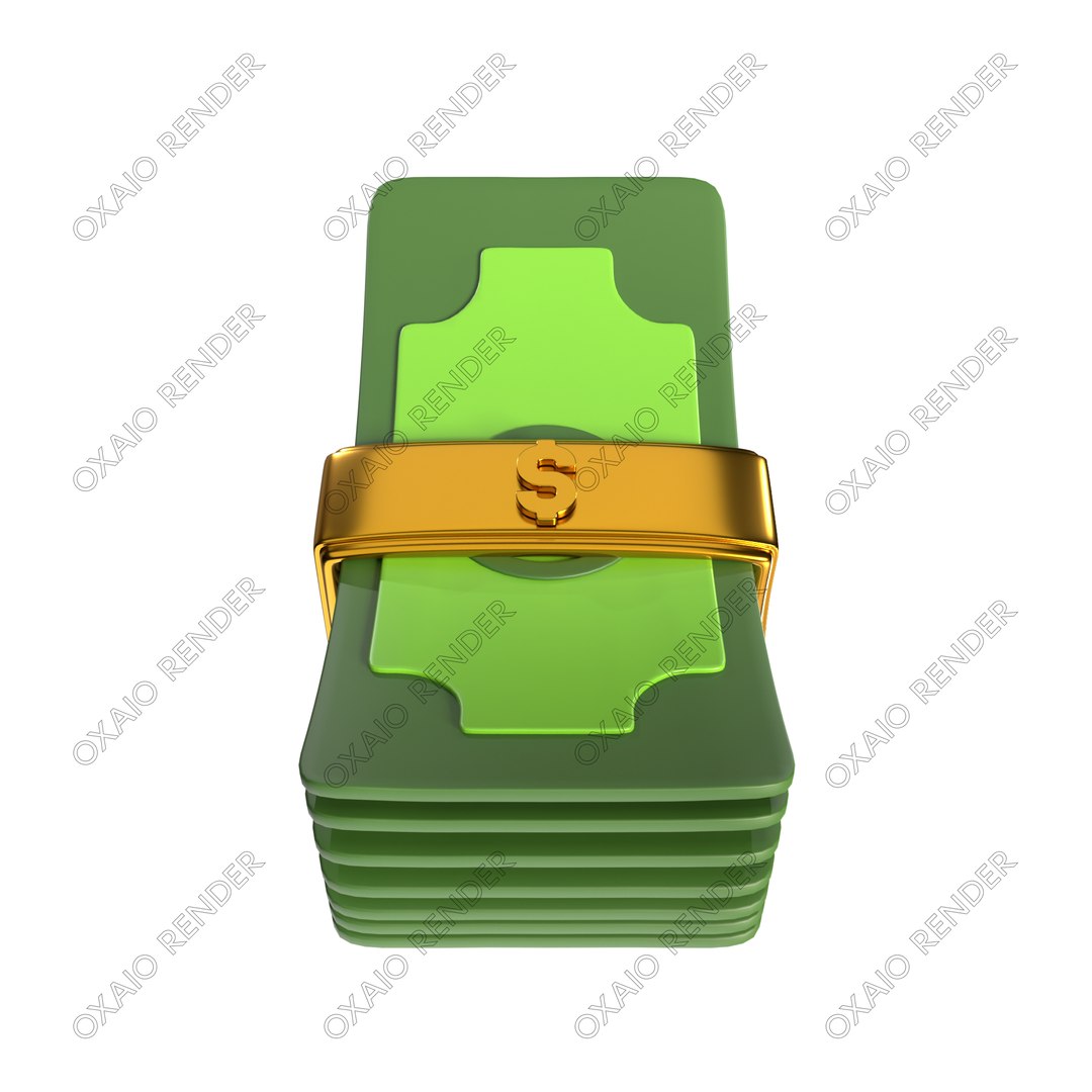 Money 3D Model - TurboSquid 2227721