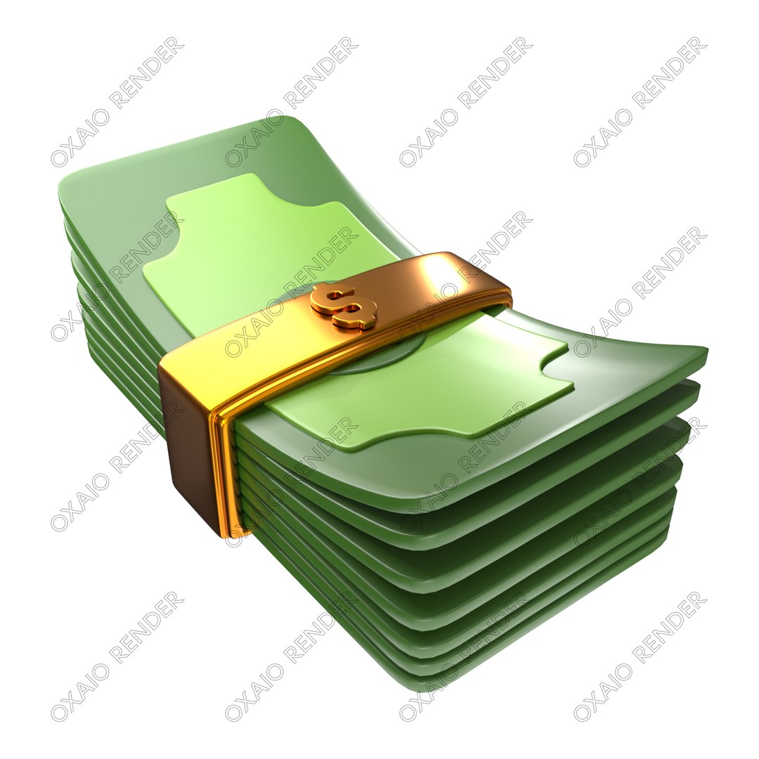 Money 3D Model - TurboSquid 2227721