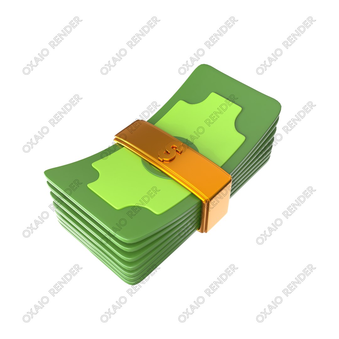 Money 3D Model - TurboSquid 2227721