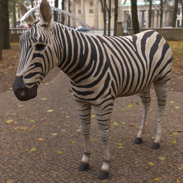 ZEBRA 3D - TurboSquid 2031626