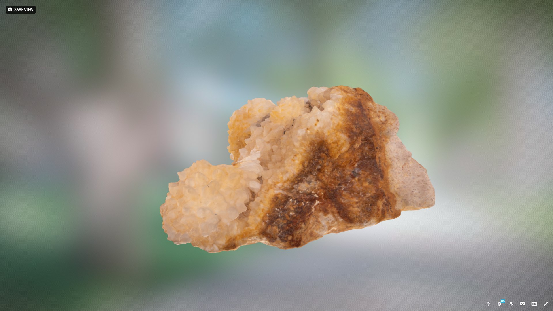 3D Model Quartz Crystal Geode - TurboSquid 1384135