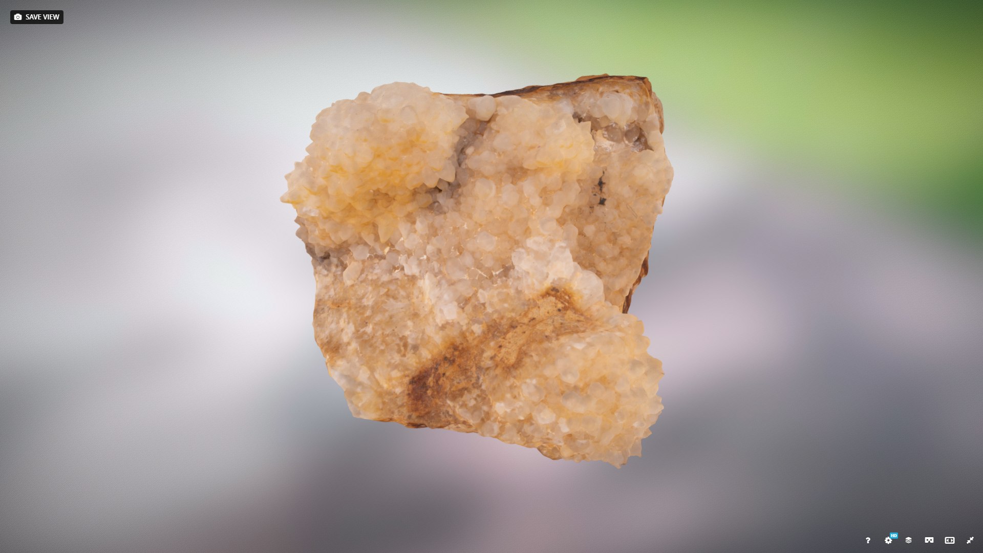 3D Model Quartz Crystal Geode - TurboSquid 1384135