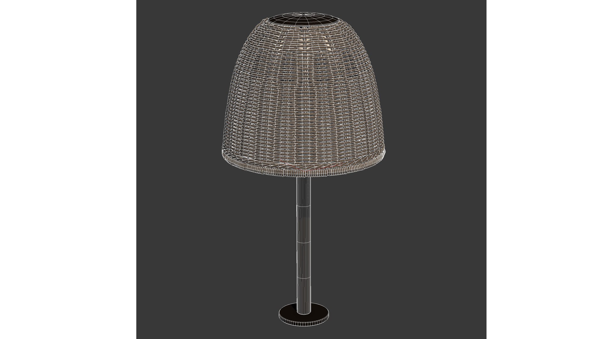 Atticus Outdoor LED Table Lamp By Joana Bover For Bover Model - TurboSquid 2390684