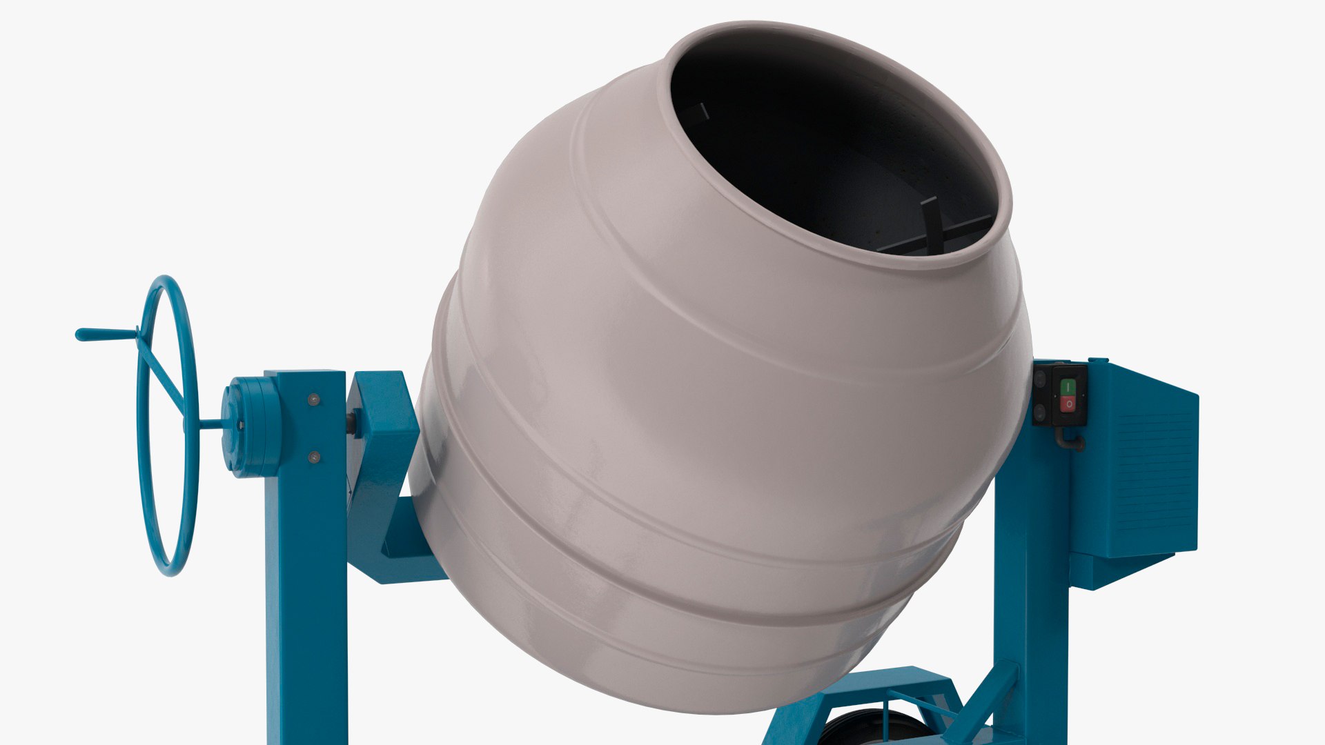 Portable Cement Mixing Machine 3D Model - TurboSquid 2139733
