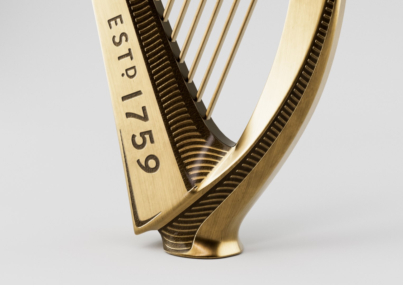 Guinness Harp Model 3D Model - TurboSquid 2294454